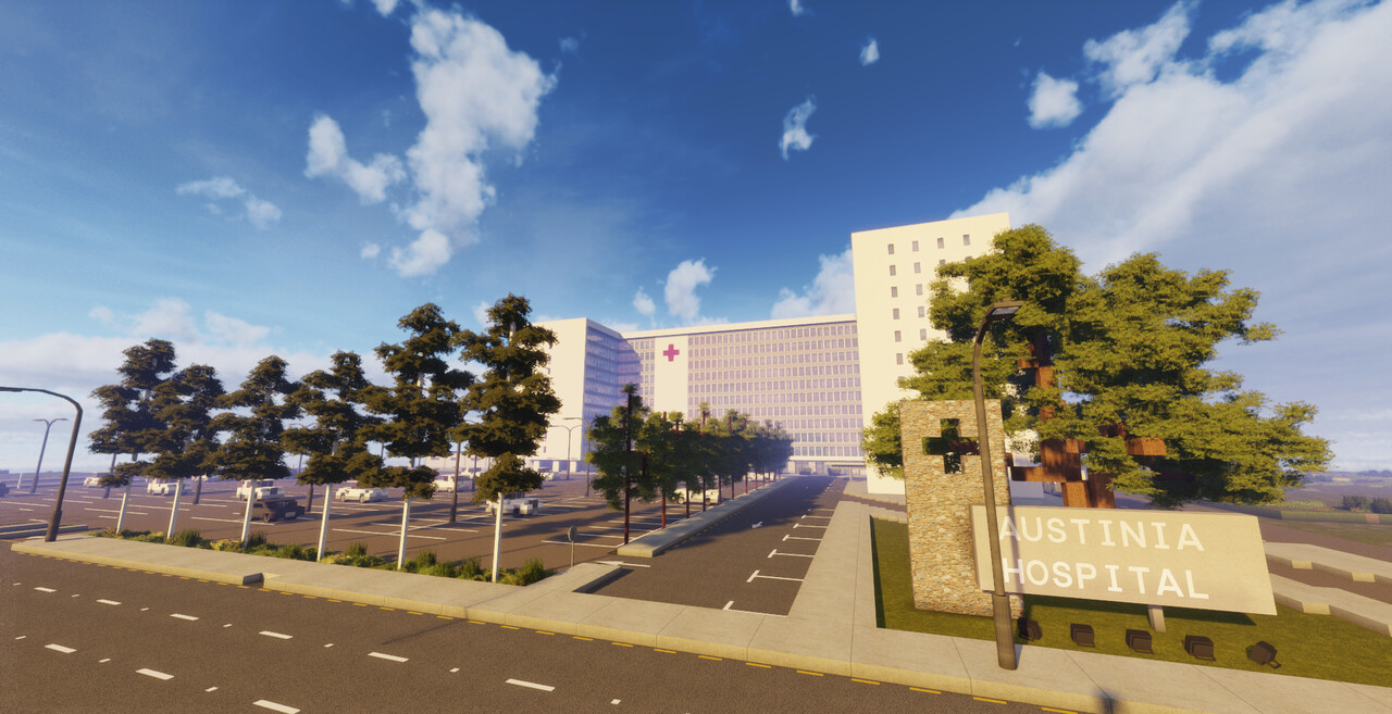 General Hospital (Full Interior) Minecraft Map