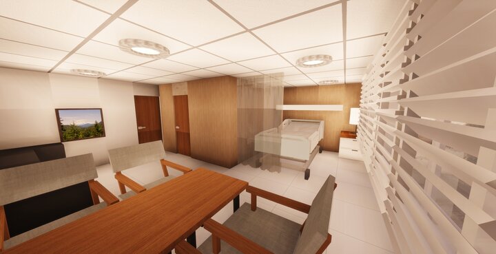 General Hospital (Full Interior) Minecraft Map