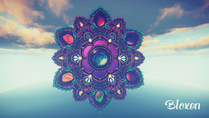 Infinity Flower Portal Minecraft Map