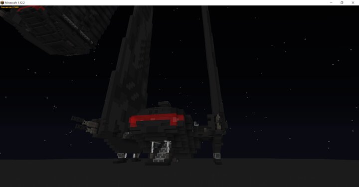 Kylo Ren's Command Shuttle - Star Wars Minecraft Map