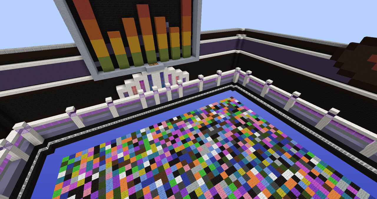 BlockParty Lobby Minecraft Map