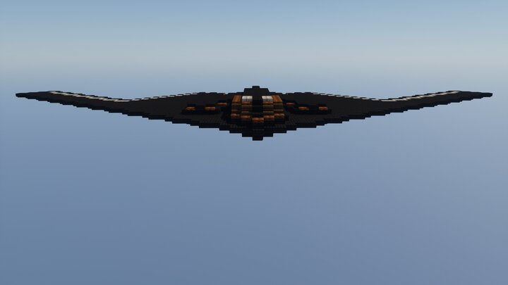 B-2 Spirit 1.5:1 scale Minecraft Map