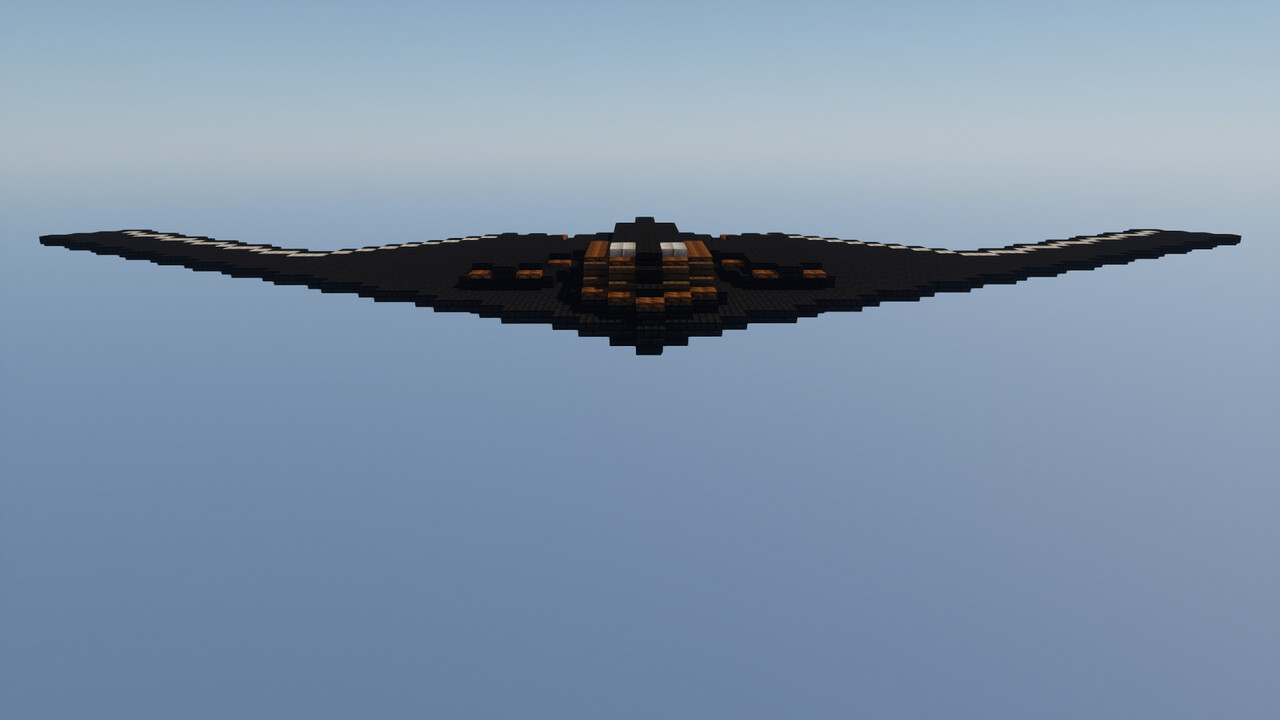 B-2 Spirit 1.5:1 scale Minecraft Map