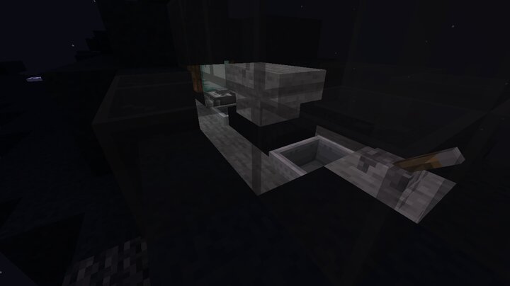 Poltergeist-Class Stealth Medium Fighter Minecraft Map