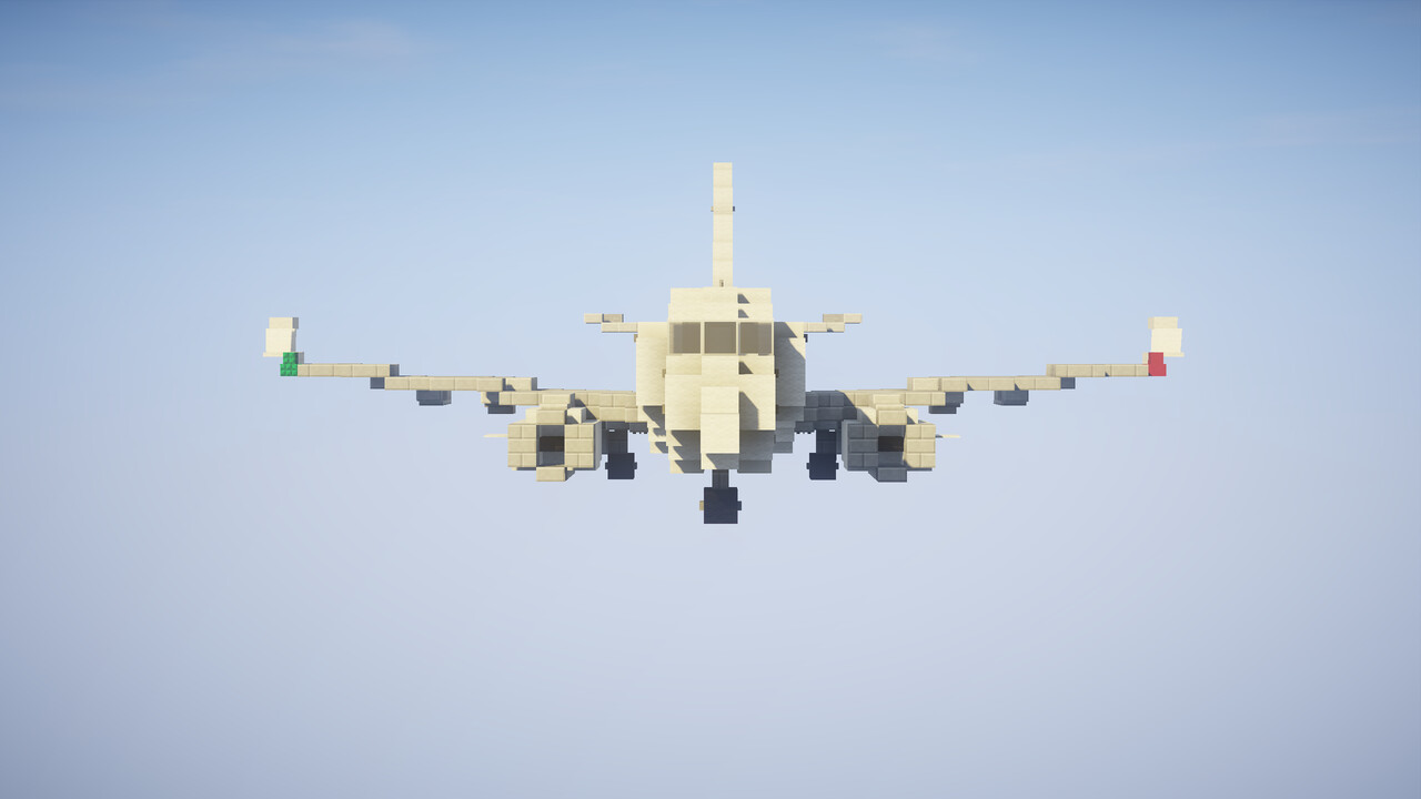 1,5:1 Embraer E175 + Liveries Minecraft Map