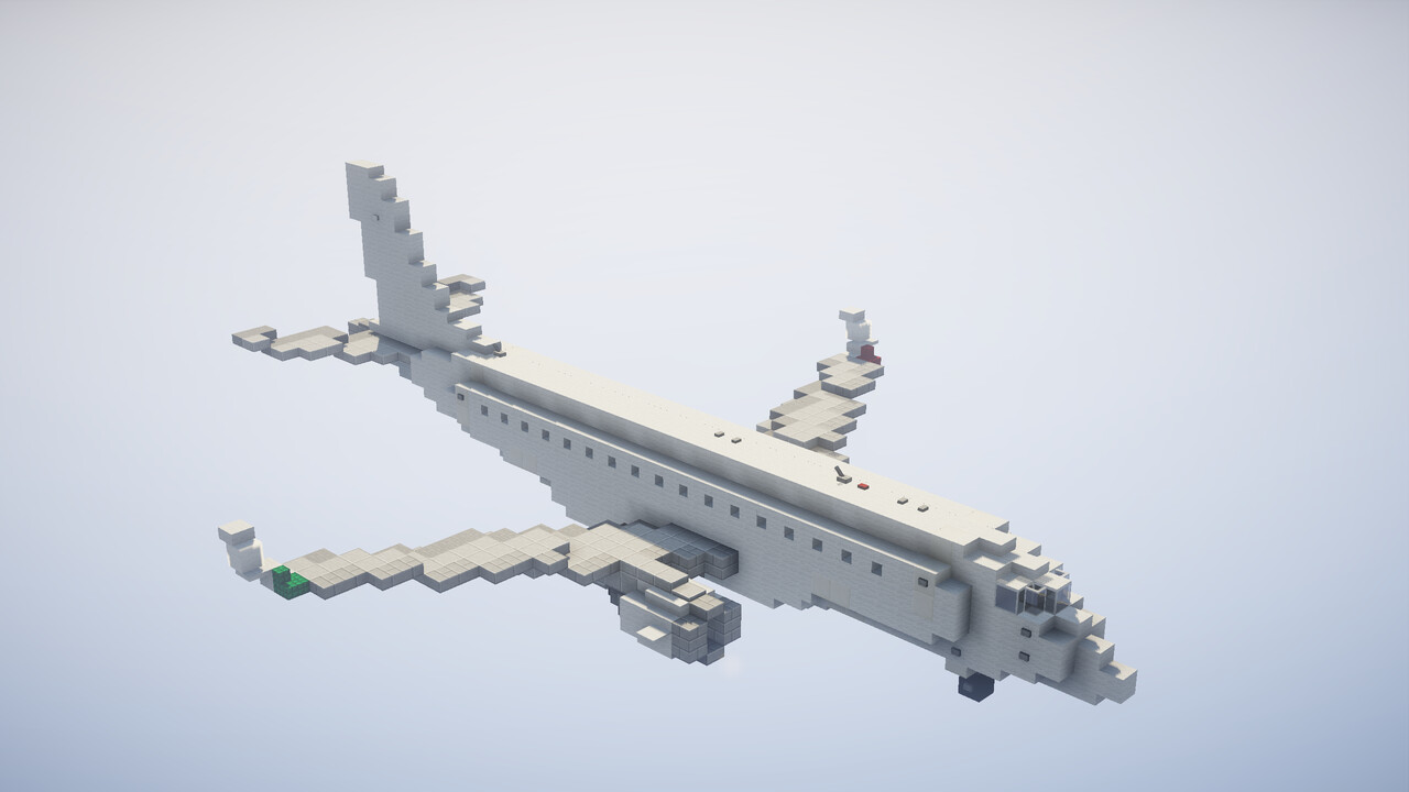 1,5:1 Embraer E175 + Liveries Minecraft Map