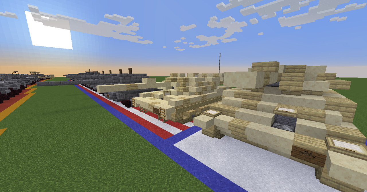 WW2 Tanks Minecraft Map