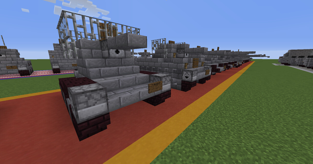 WW2 Tanks Minecraft Map