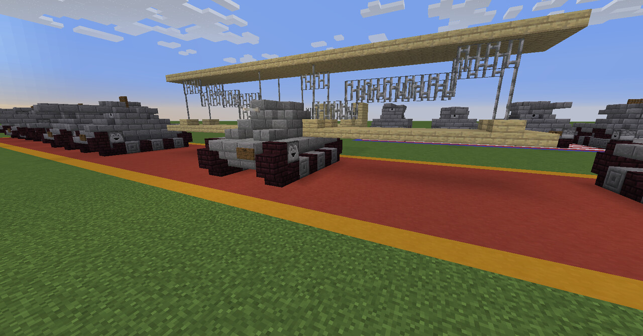 WW2 Tanks Minecraft Map