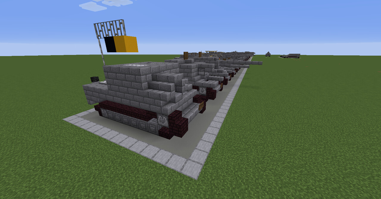 WW2 Tanks Minecraft Map