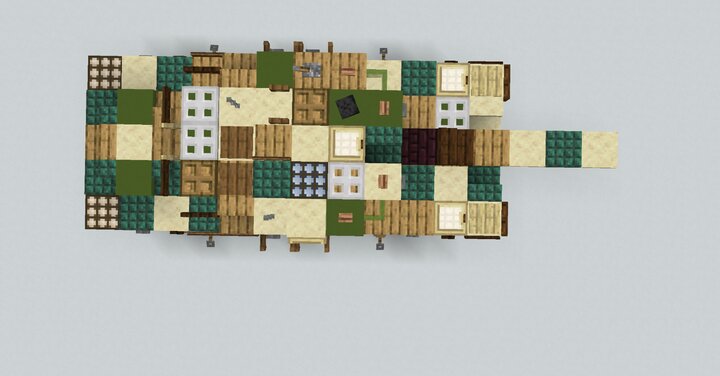 Olifant Mk.2(1.5:1 scale) Minecraft Map