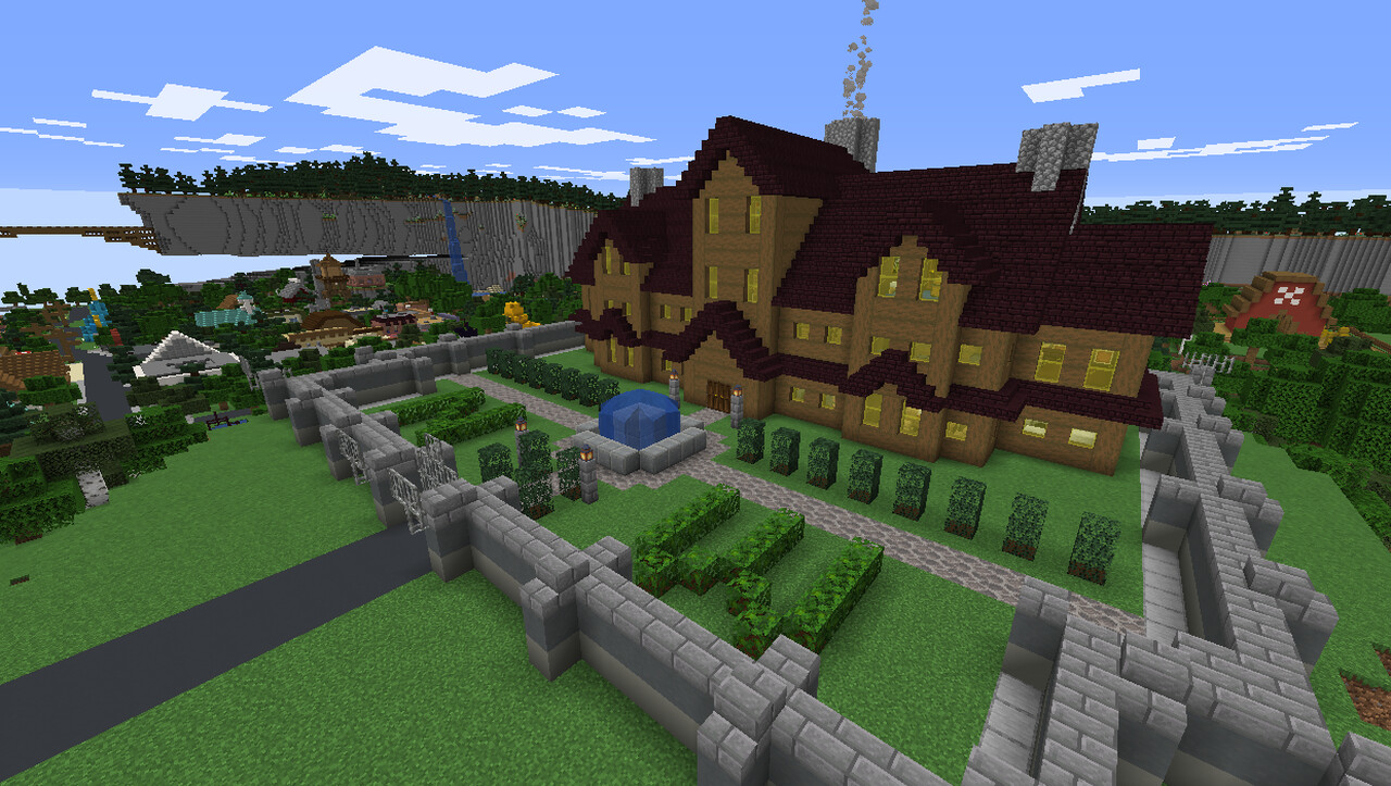 Gravity Falls 1:1 Scale Minecraft Map