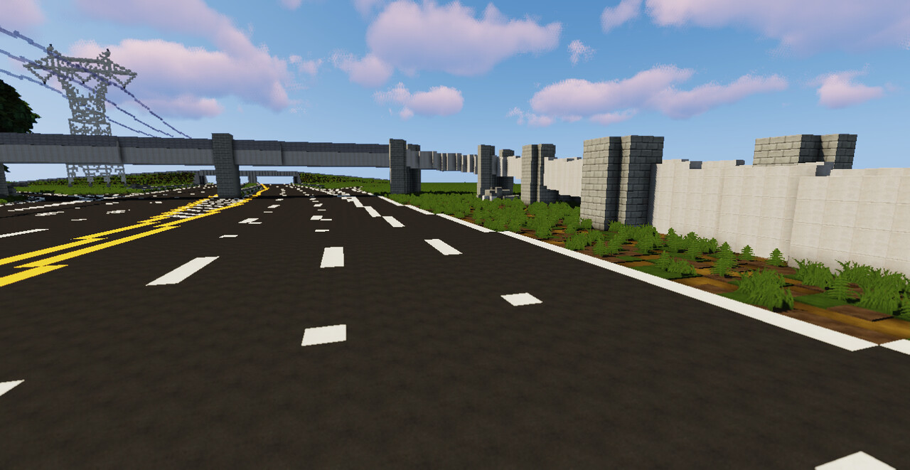 Clemont-Dalewood Interchange Minecraft Map