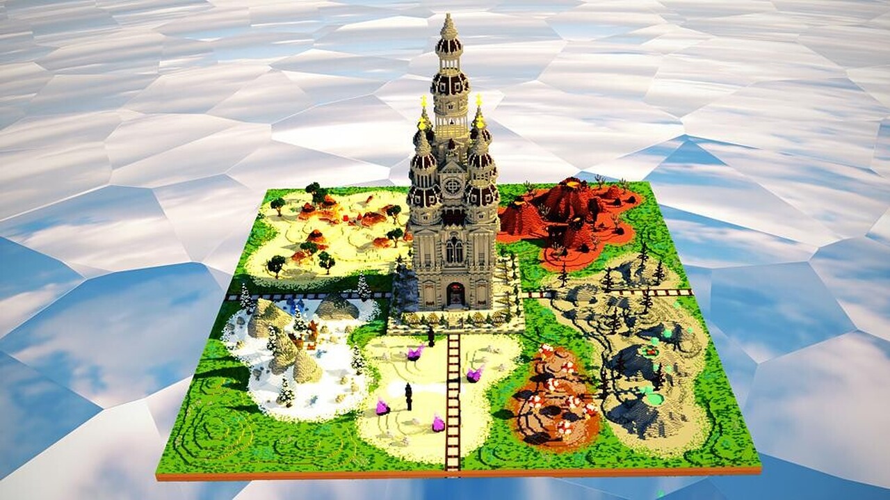 Palace UHC Spawn Minecraft Map