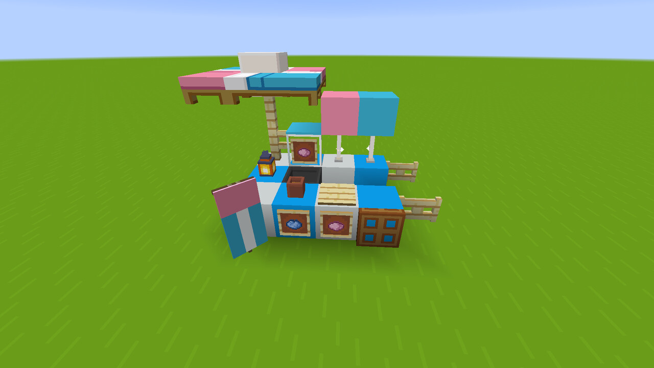 Cotton Candy Stand Minecraft Map