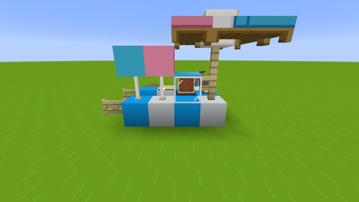 Cotton Candy Stand Minecraft Map