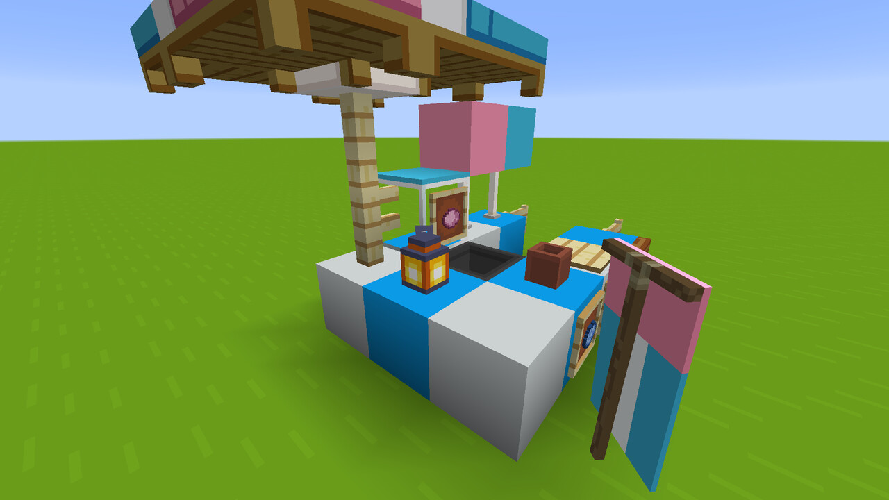 Cotton Candy Stand Minecraft Map