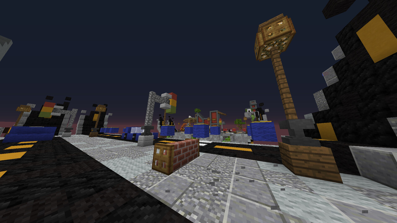 Road Work Ahead? Minecraft Map