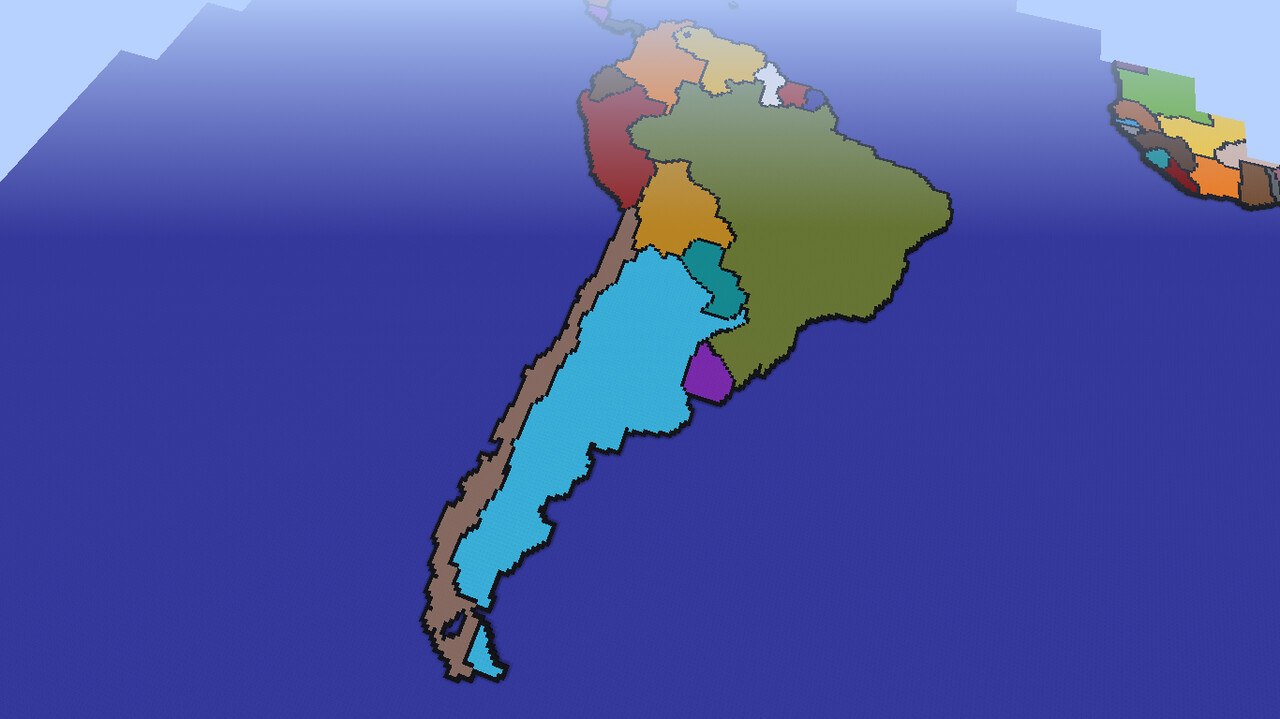 World Map by Koolor (Colored) Minecraft Map