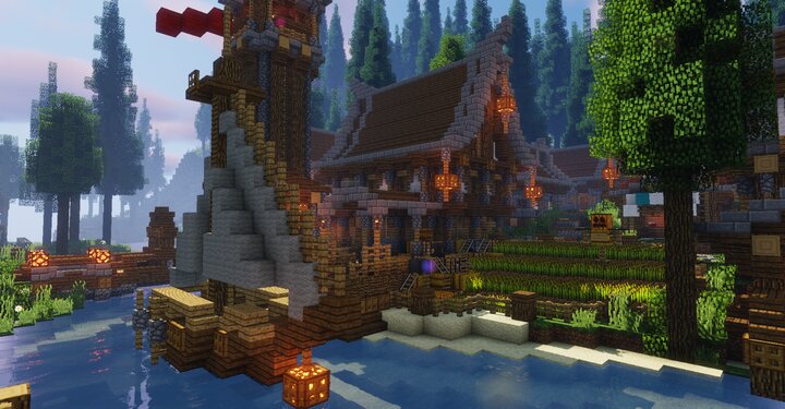 Tranquil Valley Minecraft Map