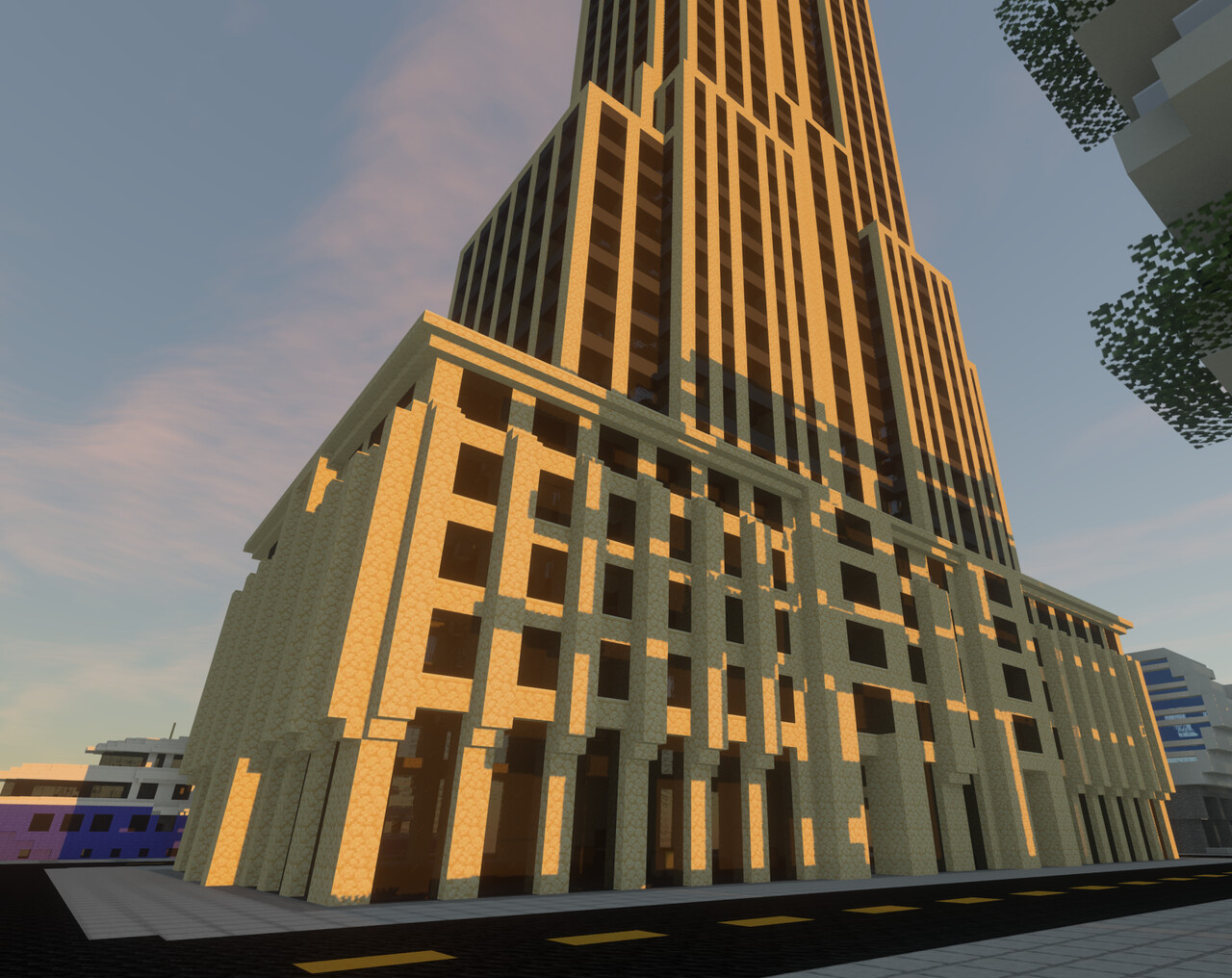 Empire State Building Minecraft Map
