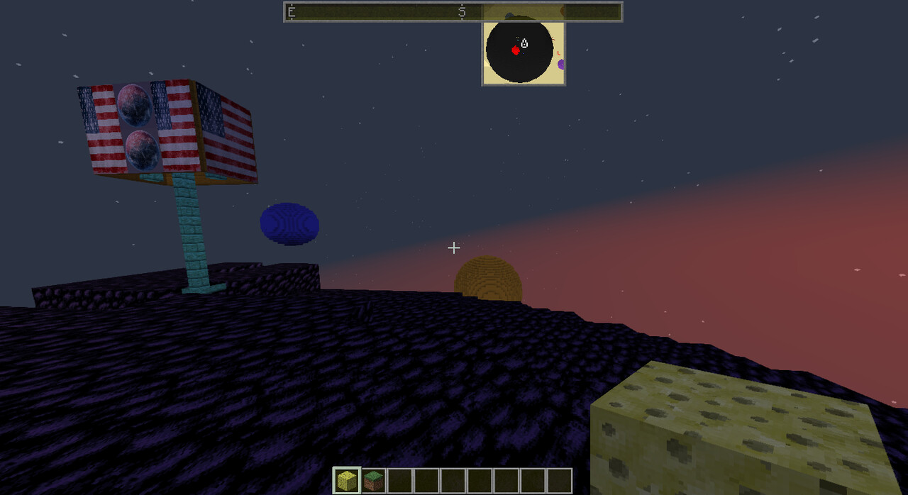Planet Neptune + Other Planets Minecraft Map