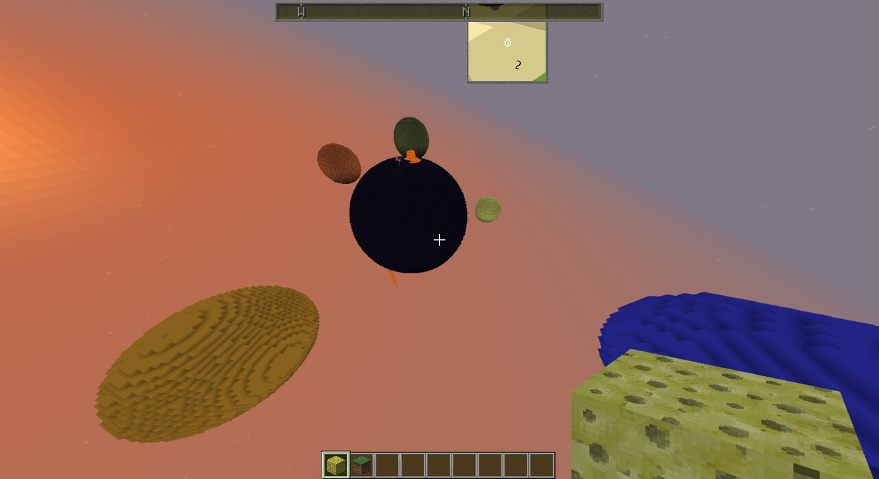 Planet Neptune + Other Planets Minecraft Map