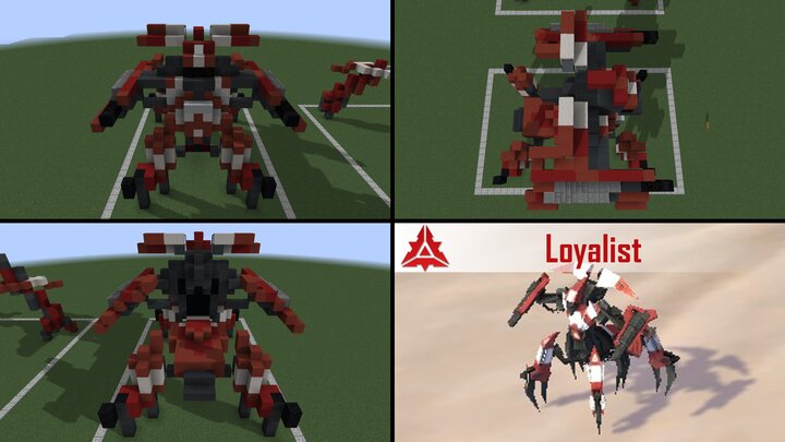 Supreme Commander 2 Cybran Nation Ground Units Minecraft Map