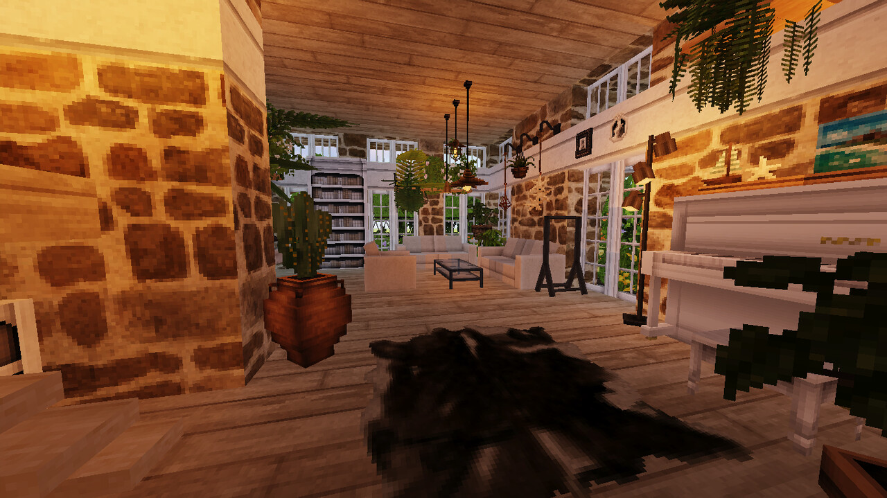 inspired coach house Minecraft Map