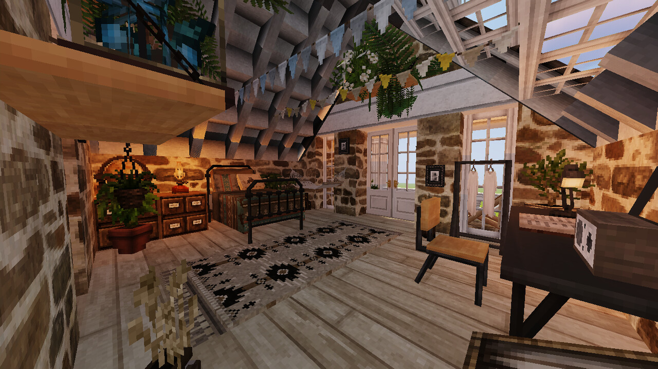 inspired coach house Minecraft Map