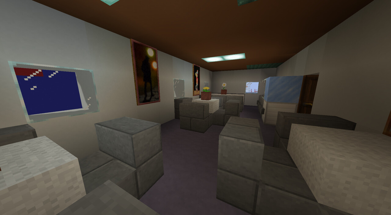 APL Turquoise - container ship [full interior] Minecraft Map