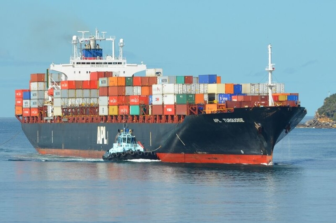 APL Turquoise - container ship [full interior] Minecraft Map