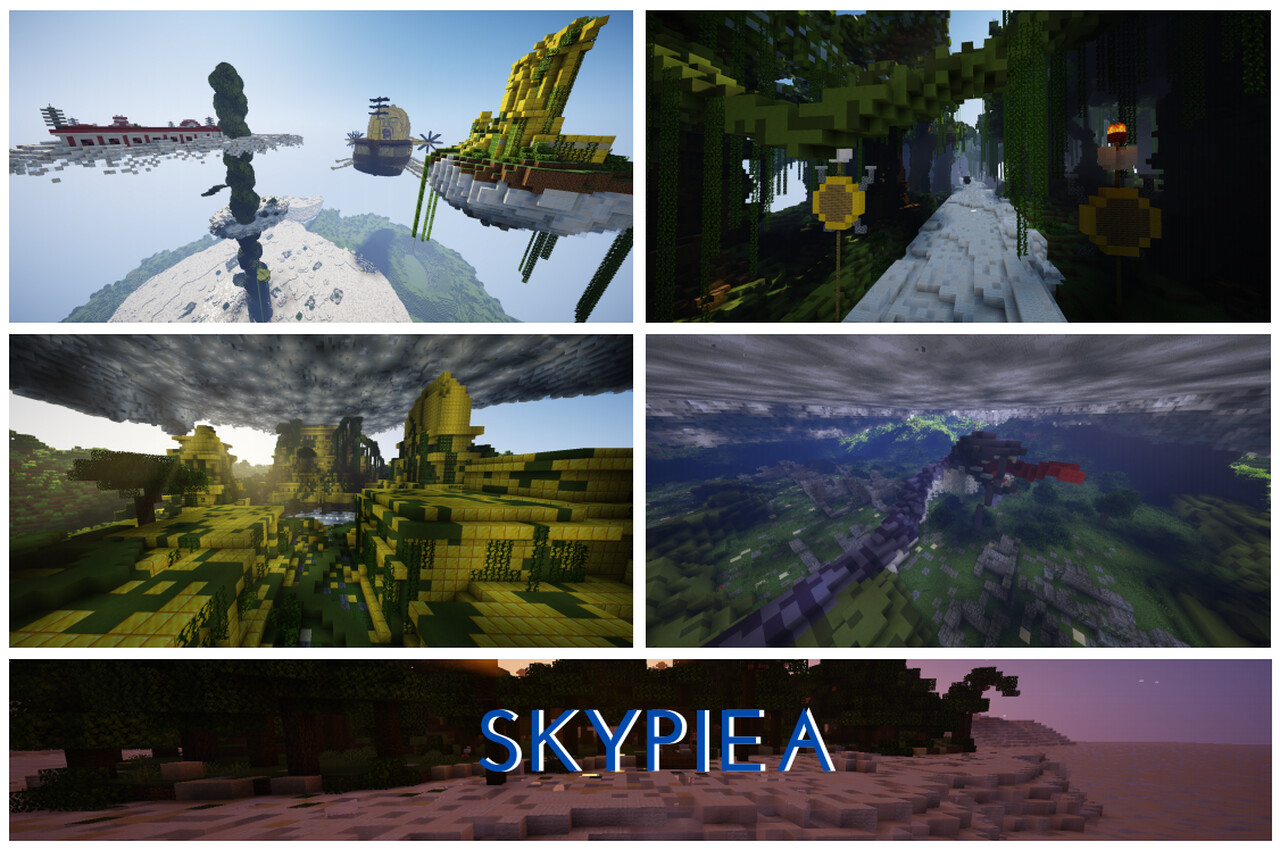 (MC Bedrock) One Piece World Project [W.I.P] Minecraft Map