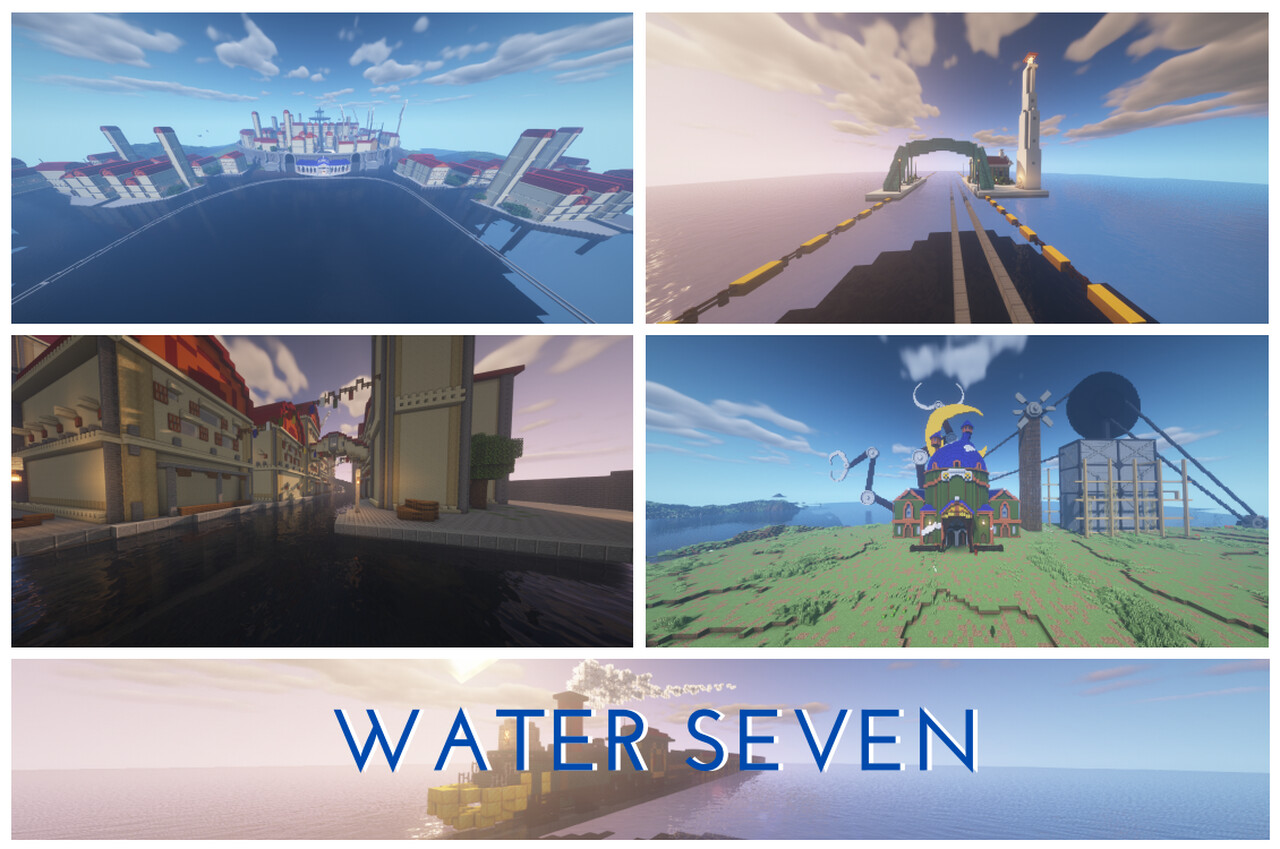 (MC Bedrock) One Piece World Project [W.I.P] Minecraft Map