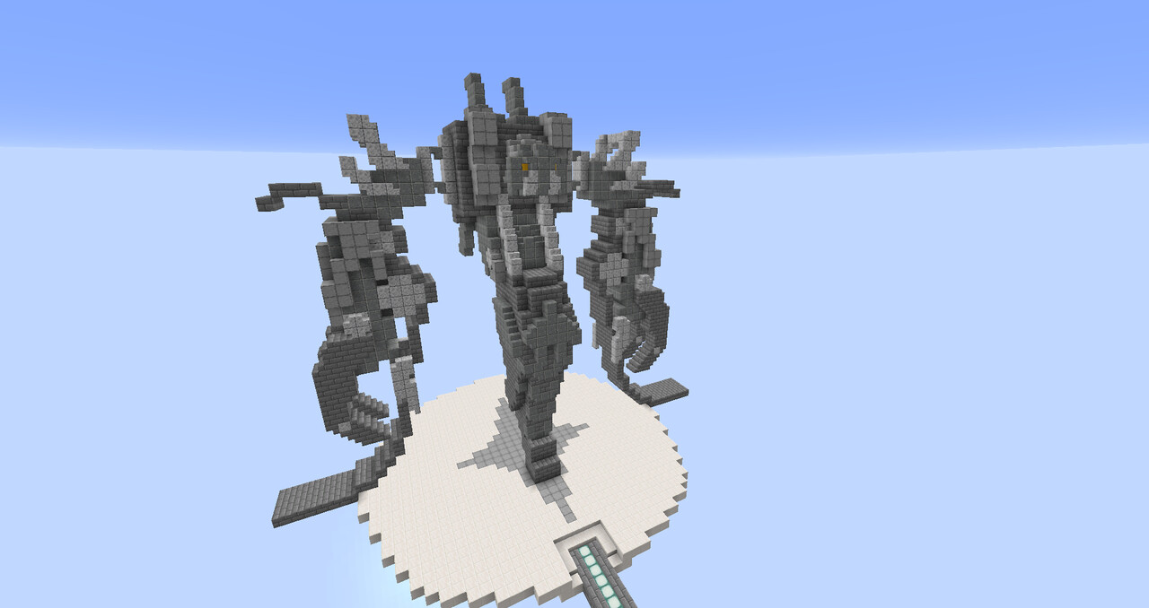 Constructicons Statues - Transformers Revenge of the Fallen - Minecraft Map