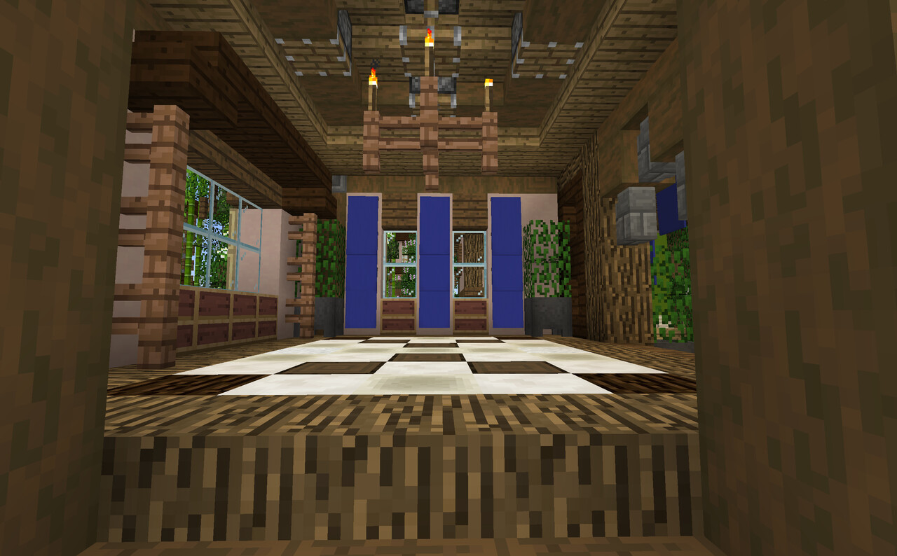 Oriental Server hub [full Interior] Minecraft Map