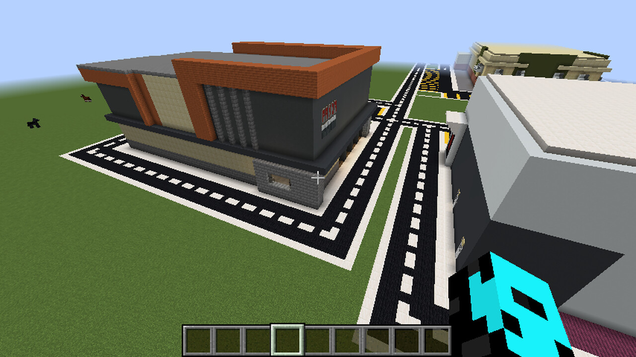 Part 3: Huge Buildings of Panera Bread, Chipotle, Panda Express Minecraft Map