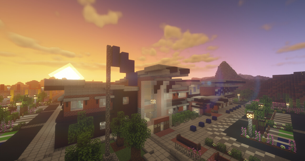 Ridgewood High School Java Edition Minecraft Map