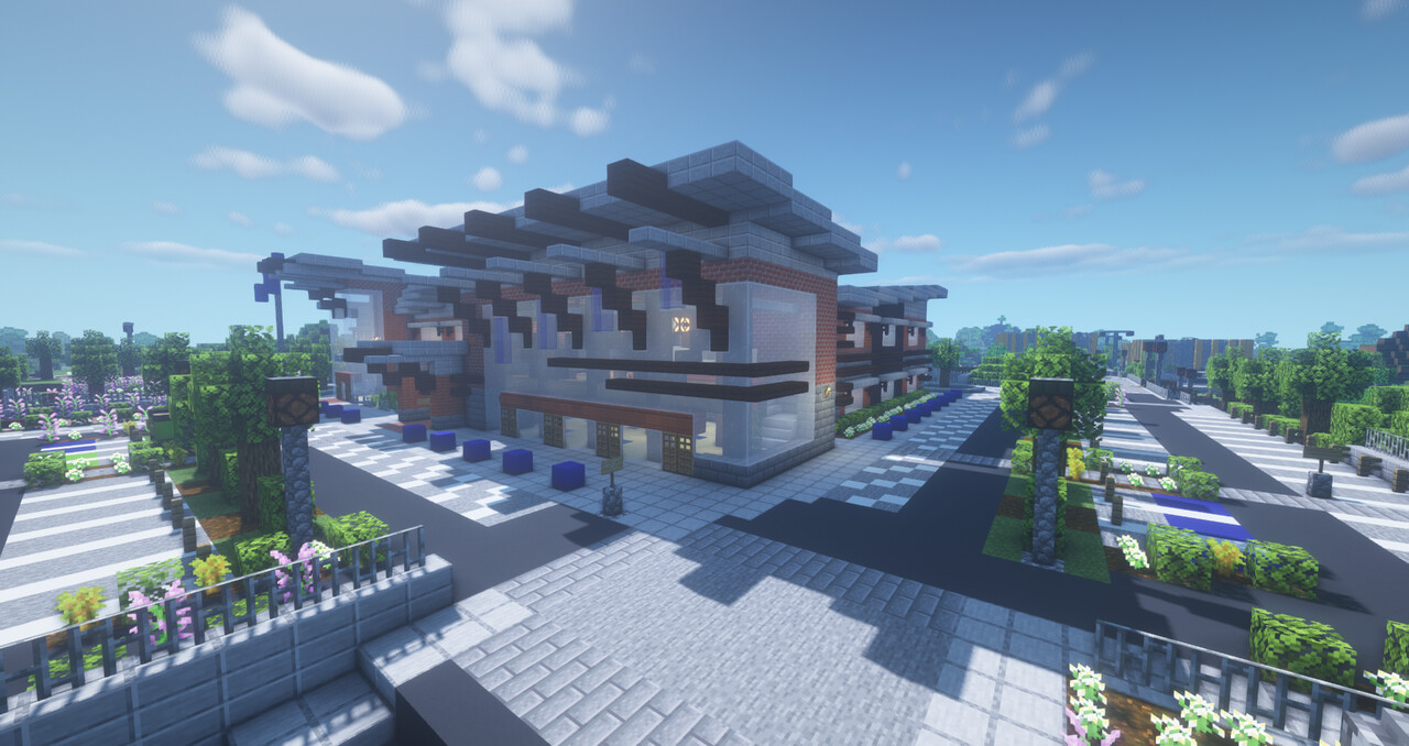 Ridgewood High School Java Edition Minecraft Map