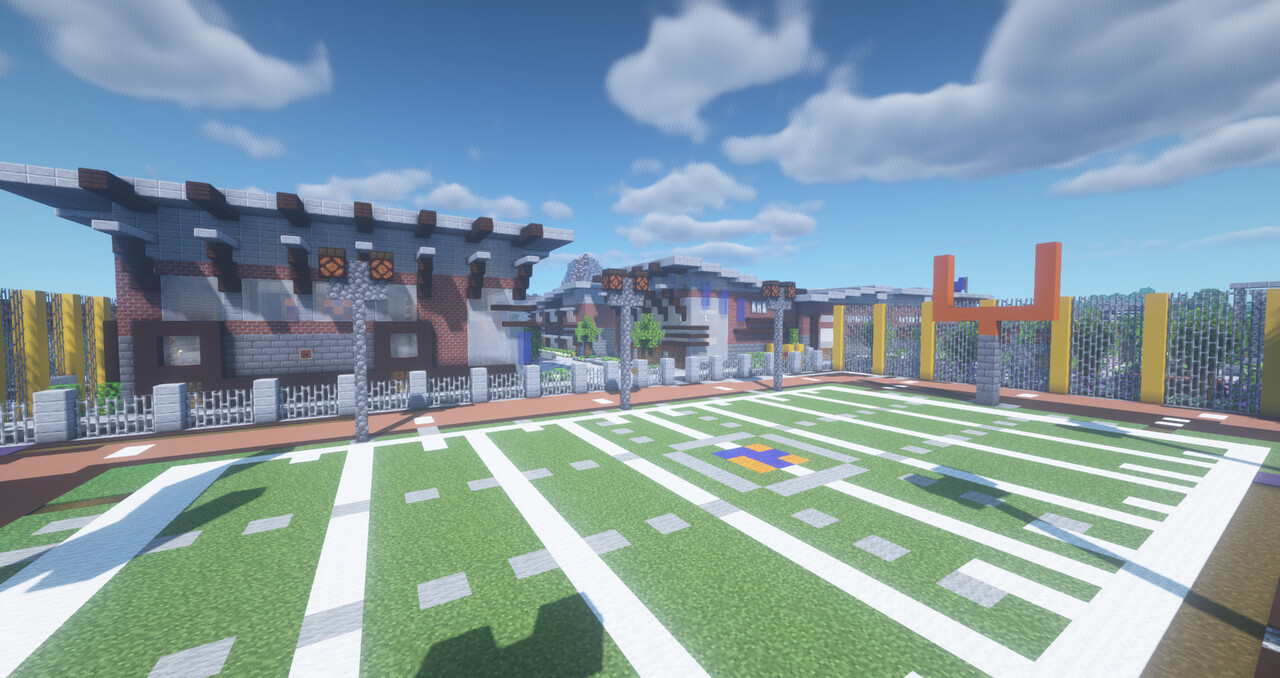 Ridgewood High School Java Edition Minecraft Map