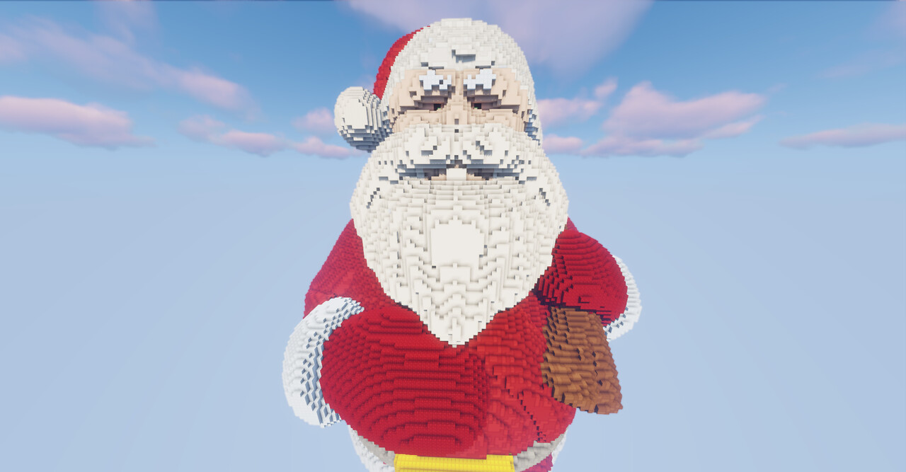 Huge Santa Claus || Christmas Minecraft Map
