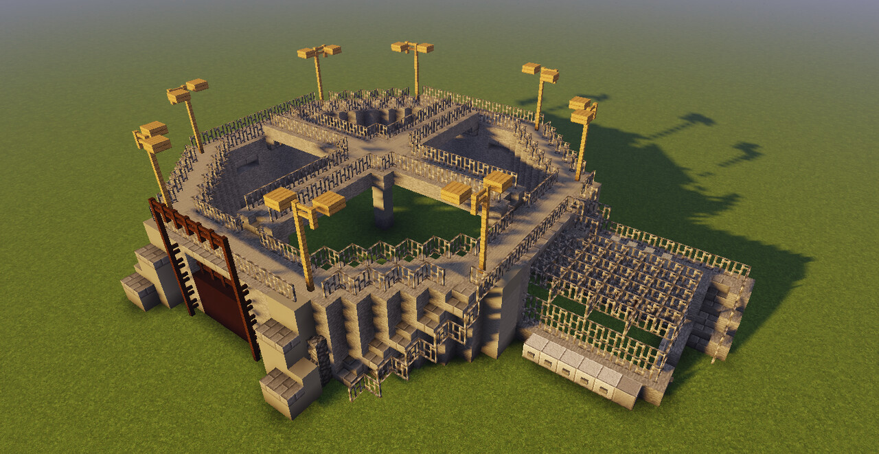 Jurassic World Raptor Paddock [Concept] Minecraft Map