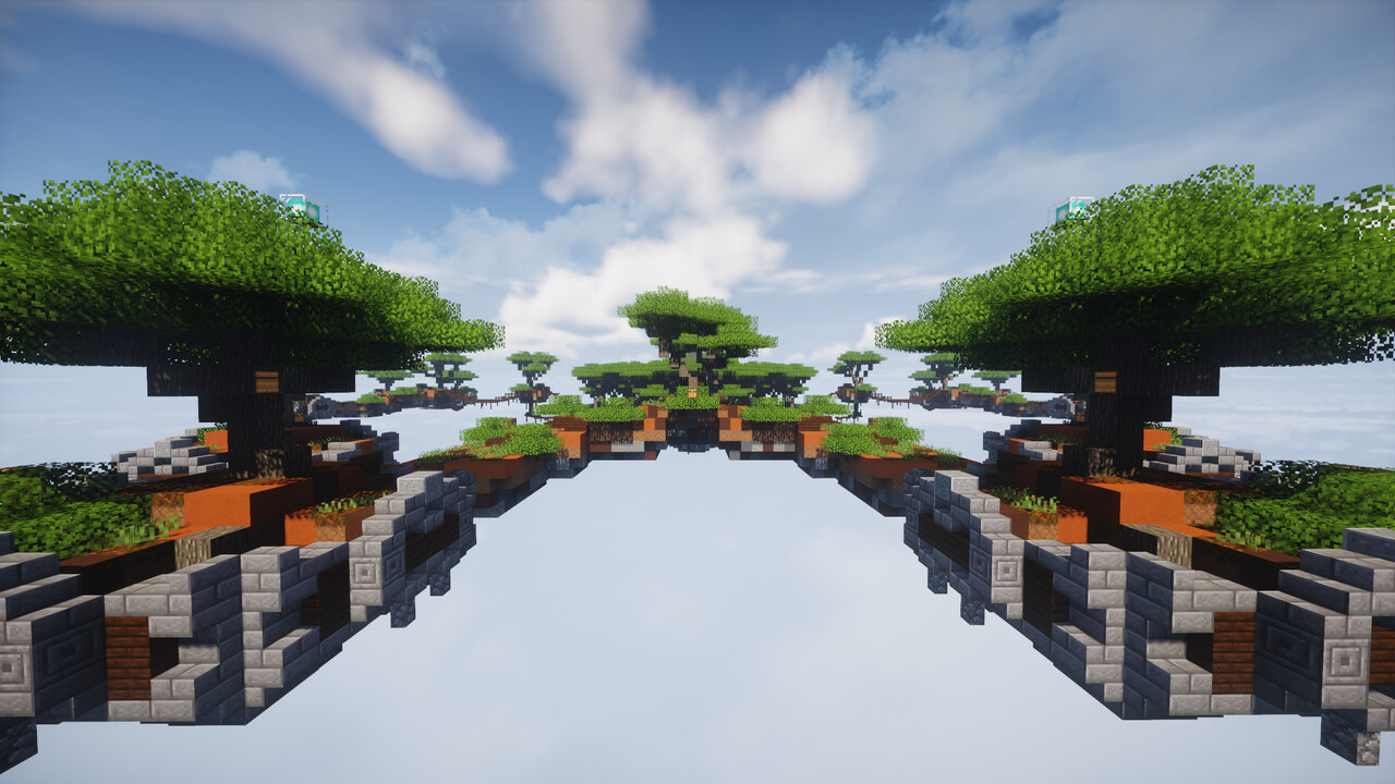 Skywars Map - Savannah Minecraft Map