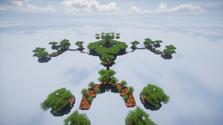 Skywars Map - Savannah Minecraft Map