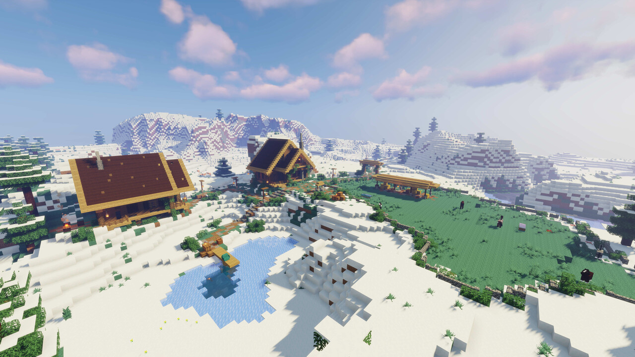Snow Range Minecraft Map