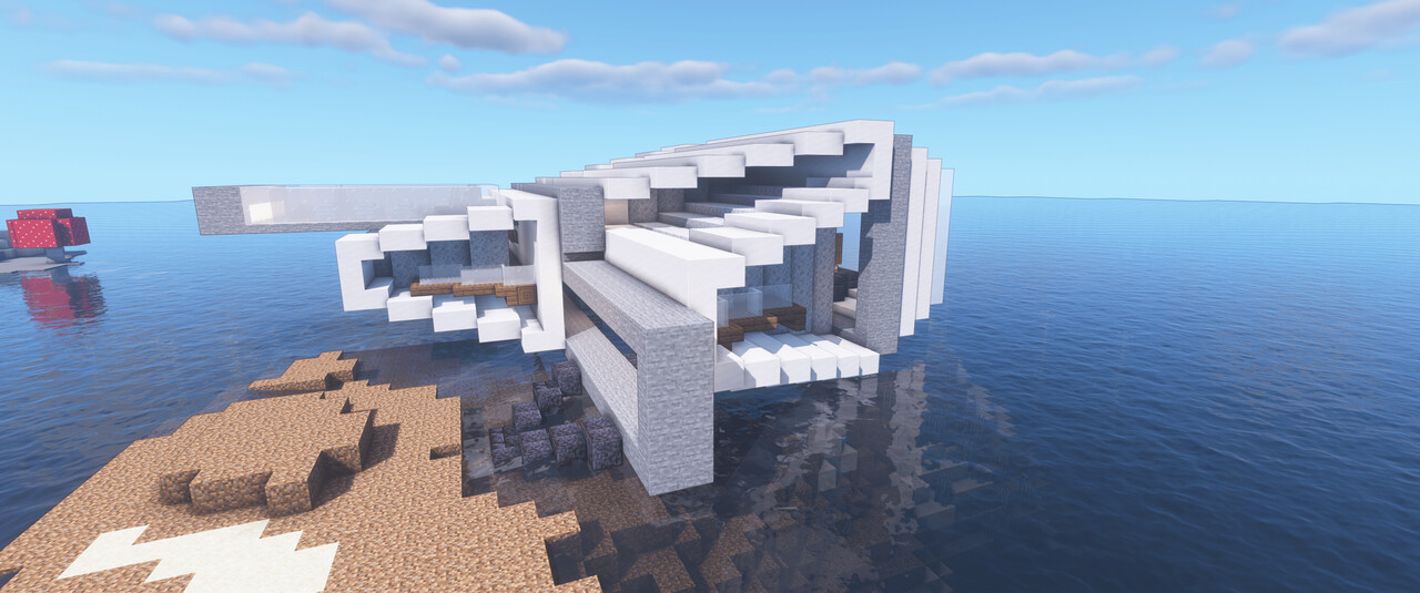 Survival stilt house. 3 months in the making Minecraft Map