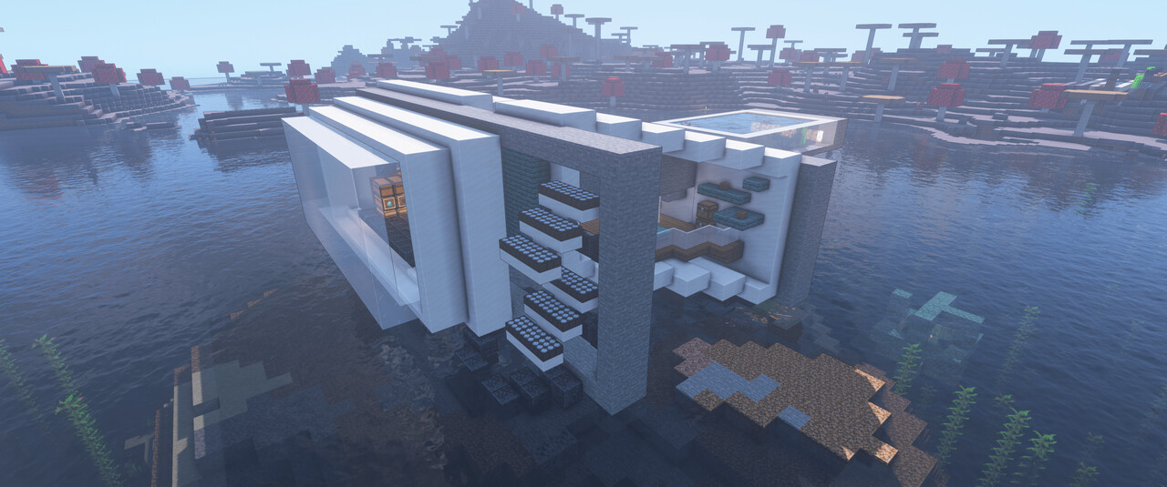 Survival stilt house. 3 months in the making Minecraft Map