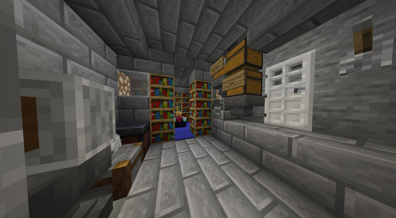 Basic but useful, beautiful and expandable survival house Minecraft Map