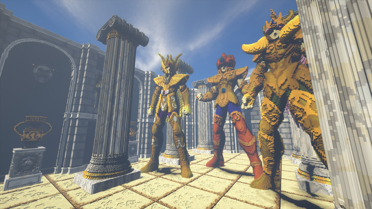 Saint Seiya Scene Minecraft Map