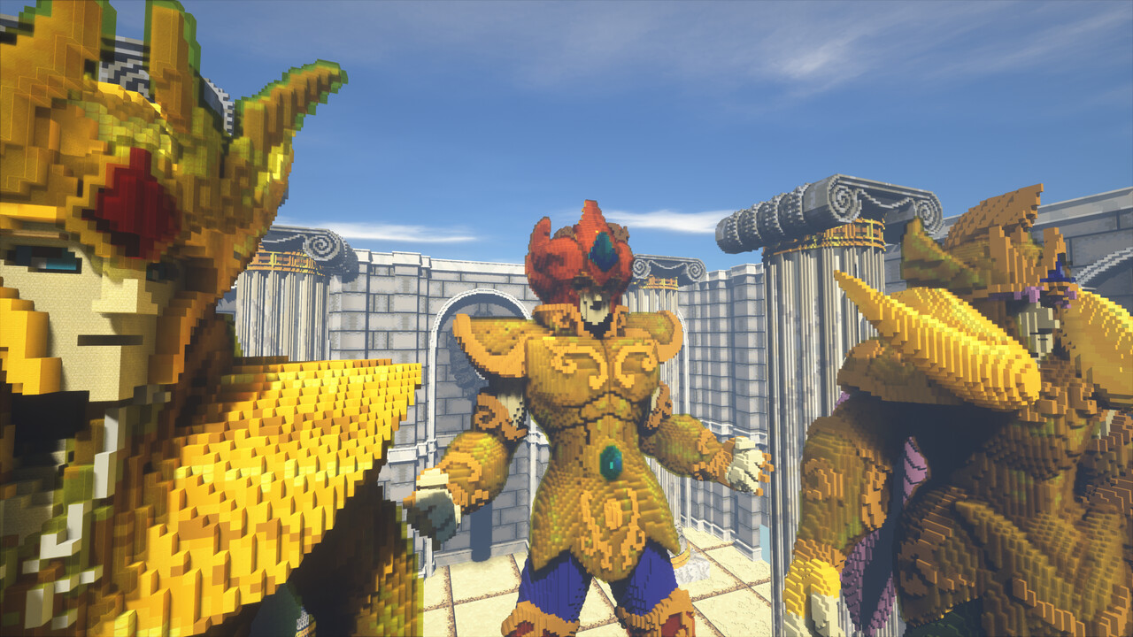 Saint Seiya Scene Minecraft Map